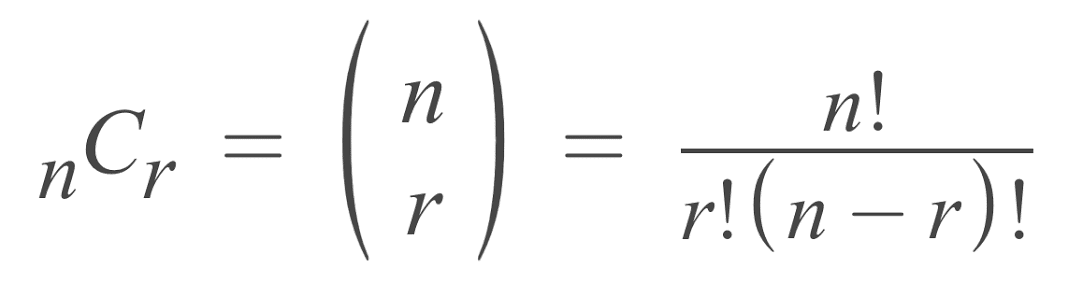 Combination Formula Definition Properties Examples ions 